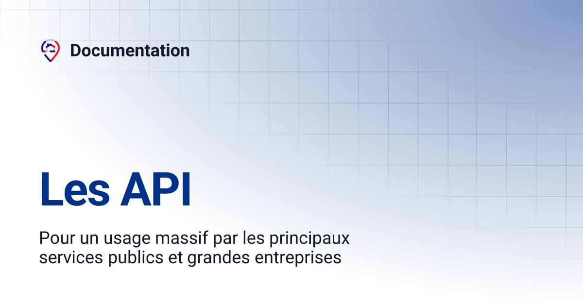 Les API | Documentation